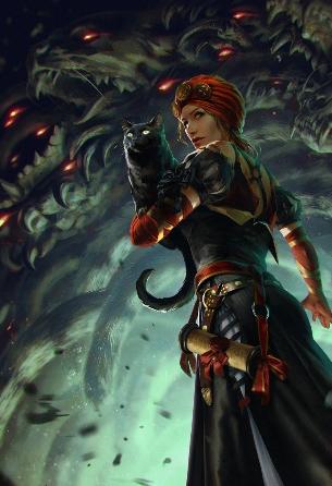 ЧАРОДЕЙКА - Card - Custom Gwent