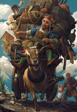 TRAVELLING MERCHANT - Card - Custom Gwent