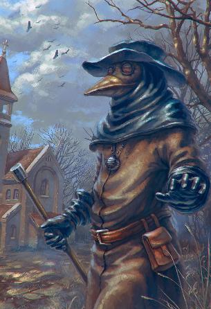 CATRIONA PLAGUE DOCTOR - Card - Custom Gwent