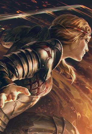 SASKIA - Card - Custom Gwent