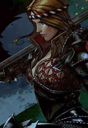 SASKIA - Card - Custom Gwent